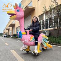 China Customizable Large Size Phoenix Car For Kids And Parents In Mall And Playground for sale