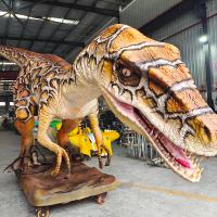 China Jurassic Park Real Life Size Animatronic Dinosaur Model Customized for Park for sale