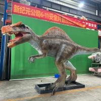 China Dino World Real Life Size Animatronic Spinosaurus Dinosaur Model For Theme Park for sale