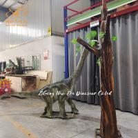 China Commercial Small Brachiosaurus Dinosaur Model For Mall Decoration And Jurassic Park for sale