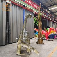 China Commercial Small Brachiosaurus Dinosaur Model For Mall Decoration And Jurassic Park for sale