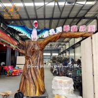 China Attractive Dinosaur Park Gate with Small Pterosaur Jurassic World Door for sale