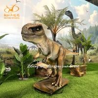 China Weatherproof Animatronic Realistic T Rex Dinosaur Model For Dino World Amusement Park for sale