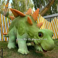 China Robotic Giant Animatronic Dinosaur Dino Park Styracosaurus Dinosaur Model Realistic Skin Texture for sale