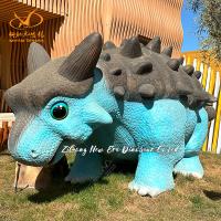 China Robotic Giant Animatronic Dinosaur Dino Park Styracosaurus Dinosaur Model Realistic Skin Texture for sale