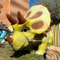 China Robotic Giant Animatronic Dinosaur Dino Park Styracosaurus Dinosaur Model Realistic Skin Texture for sale