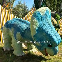 China Robotic Giant Animatronic Dinosaur Dino Park Styracosaurus Dinosaur Model Realistic Skin Texture for sale