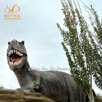 China Waterproof Dino World Animatronic Spinosaurus Dinosaur Elongated Neural Spine Structure for sale