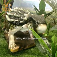 China Lifelike Animatronics Dinosaur Realistic Model For Jurassic Park And Educational Events for sale