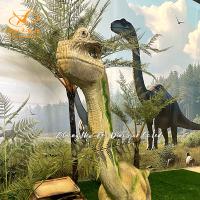China Theme Park Realistic Animatronic Dinosaur Custom Design With Infrared Sensor for sale