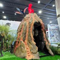 China Lifelike Robotic Animatronic Realistic Dinosaur Model For Amusement Park for sale
