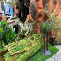 China Theme Park Realistic Dinosaur Animatronic Mechanical Model Weather Proof for sale