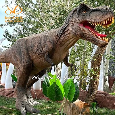 China Customized Size Lifelike Animatronic T Rex Dinosaur Model For Jurassic Themed Park for sale