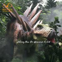 China Life Size Animatronic Dinosaur Steel Frame Silicone Rubber 3-50m for sale