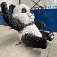 China Lifelike Animatronic Animal / Animatronic Panda Model For Theme Park for sale