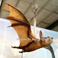 China Weatherproof Artificial Realistic Animatronic Flying Squirrel For Park Attraction for sale