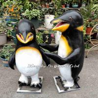 China Realistic Design Animatronic Animal Robot Animatronic Penguin For Children Entertainment Park for sale