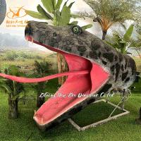 China Robot Weatherproof Design Animatronic Snake Model For Exhibition And Decoration for sale