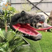 China Robot Weatherproof Design Animatronic Snake Model For Exhibition And Decoration for sale