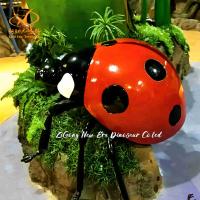 China Waterproof Animatronic Ladybug with Infrared Sensor for Parks for sale