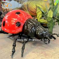 China Waterproof Animatronic Ladybug with Infrared Sensor for Parks for sale
