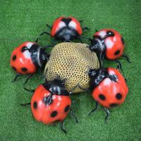 China Waterproof Animatronic Ladybug with Infrared Sensor for Parks for sale