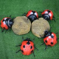 China Waterproof Animatronic Ladybug with Infrared Sensor for Parks for sale