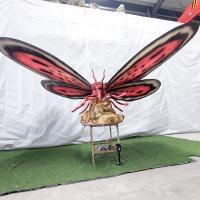 China Steel Frame Realistic Animatronic Insect Butterfly Simulation Model For Home Decoration for sale