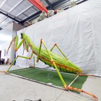 China Animated Giant Size Animatronic Insect Model Theme Park Animatronic Mantis for sale