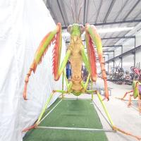 China Animated Giant Size Animatronic Insect Model Theme Park Animatronic Mantis for sale