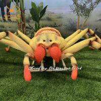 China Horrible Simulated Giant Animatronic Spider For Zoo Park And Educational Events for sale
