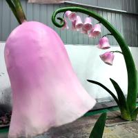 China Sunproof Amusement Park Animatronic Plant Realistic Plant Model For Decoration for sale