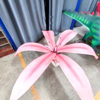 China Theme Park Animatronic Plant Flower Model Waterproof Anti Rust Customized Color for sale