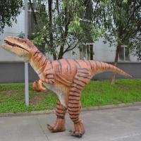 China 3-4m Realistic Animatronic Dinosaur Suits for Amusement Park and Jurassic Park for sale