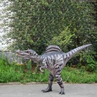 China Realistic Dino Suit 3-4m Human Control Steel Frame Silicone Rubber for sale