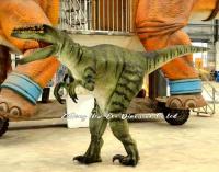 China Realistic Dino Suit 3-4m Human Control Steel Frame Silicone Rubber for sale