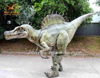 China Custom Color Real Looking Dinosaur Costume Animatronic Realistic Dinosaur Suit for sale