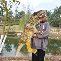 China Sunproof Tyrannosaurus Rex Hand Puppet Dinosaur Full Body Puppet For Performance for sale