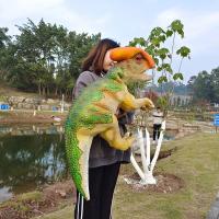 China Realistic Baby Dinosaur Hand Puppet for Performance for sale