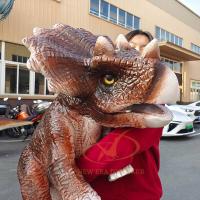 China Hand Control Electric Animatronic Baby Dinosaur Arm Puppet With Dinosaur Roaring for sale