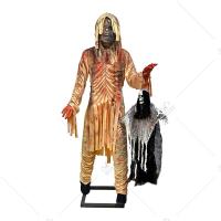 China Easy Assemble Haunted Mansion Props Animatronic Halloween Ghost 1.8m-2.2m for sale