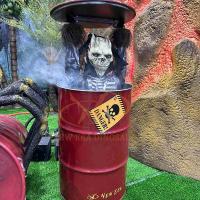 China OEM Design Halloween Animatronic Zombie Realistic Decorations for Haunted House for sale