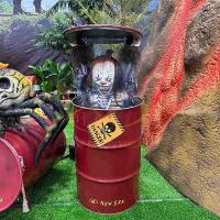 China OEM Design Halloween Animatronic Zombie Realistic Decorations for Haunted House for sale