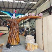 China Custom Animatronic Dinosaur Gate for Shopping Malls and Parks for sale