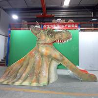 China Indoor Commercial Custom Animatronic Dinosaur Slide For Amusement Parks for sale