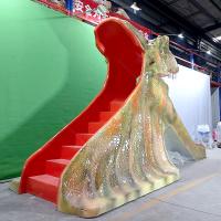 China Indoor Commercial Custom Animatronic Dinosaur Slide For Amusement Parks for sale