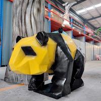 China Multiple Control Animatronic Panda Model Waterproof For Shopping Malls for sale