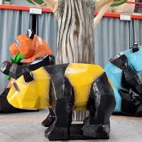 China Multiple Control Animatronic Panda Model Waterproof For Shopping Malls for sale