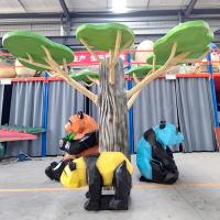 China Multiple Control Animatronic Panda Model Waterproof For Shopping Malls for sale