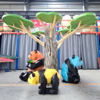 China Multiple Control Animatronic Panda Model Waterproof For Shopping Malls for sale